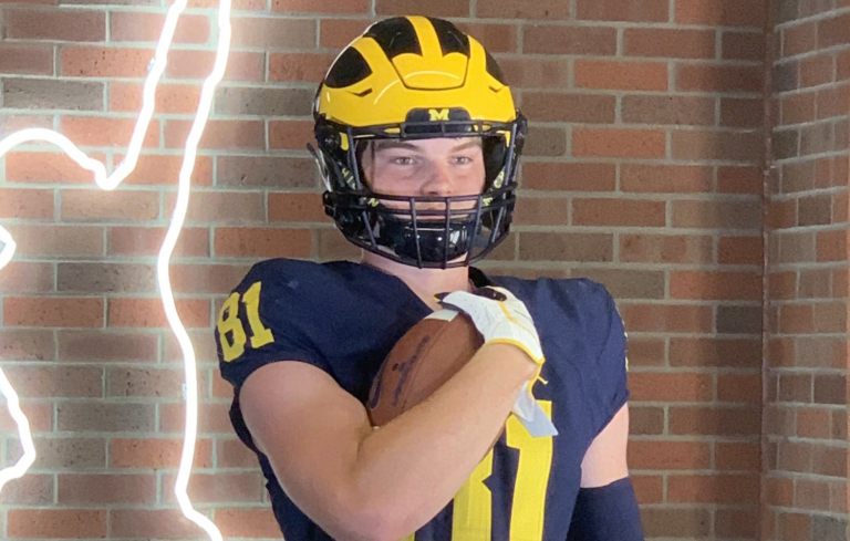 New Michigan Man: TE Louis Hansen Commits to Michigan | MGoFish