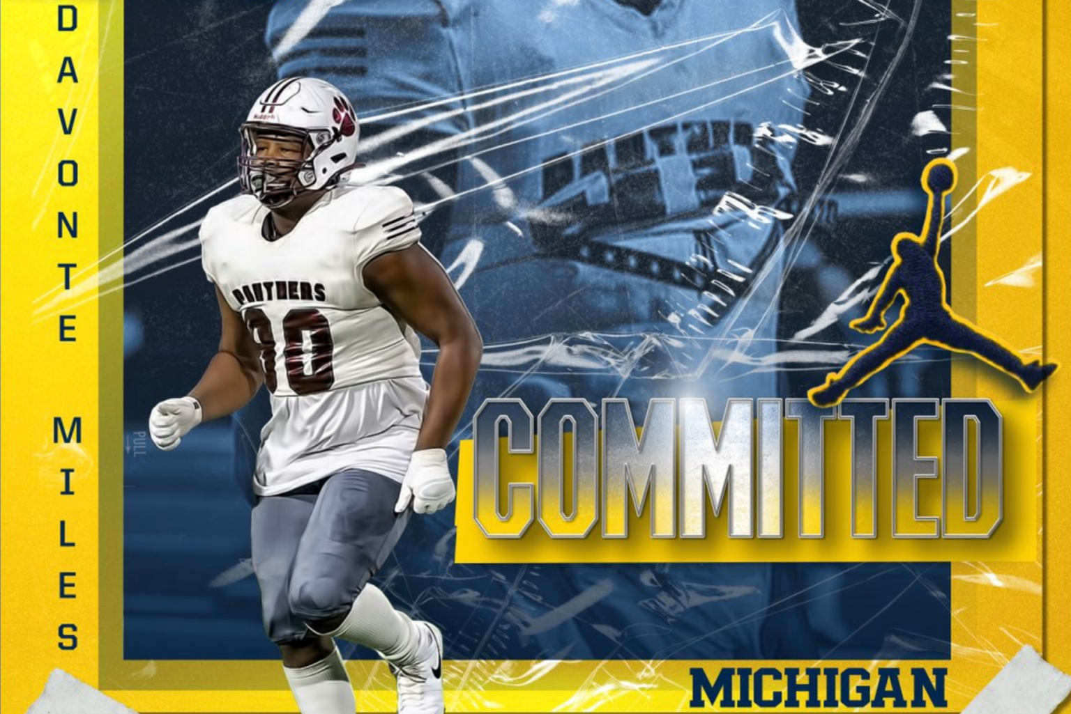 New Michigan Man: 2022 DT Davonte Miles Commits to Michigan | MGoFish
